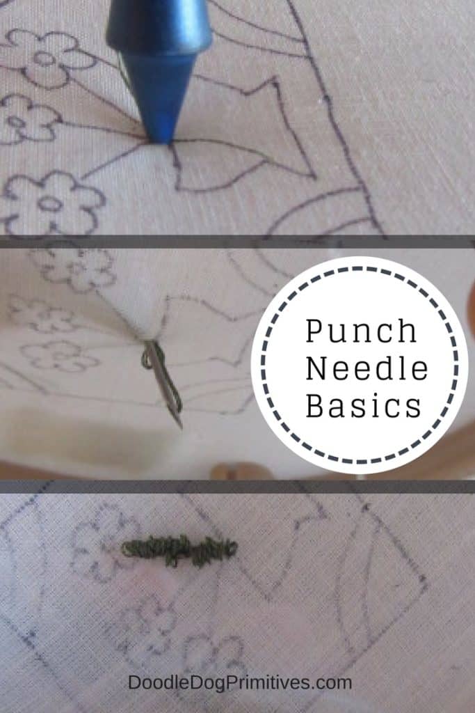 How to Punch Needle Series #5: Punching the Pattern