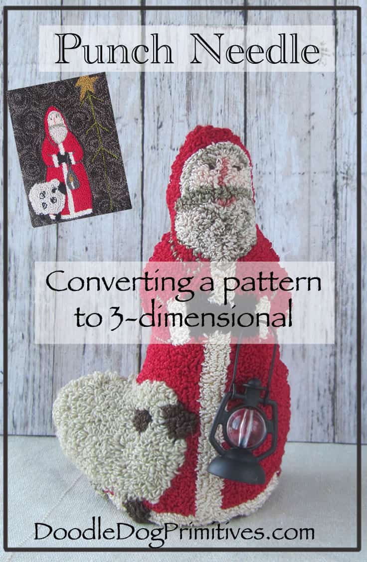 Convert Pattern to 3D Punch Needle Figure - DoodleDogPrimitives
