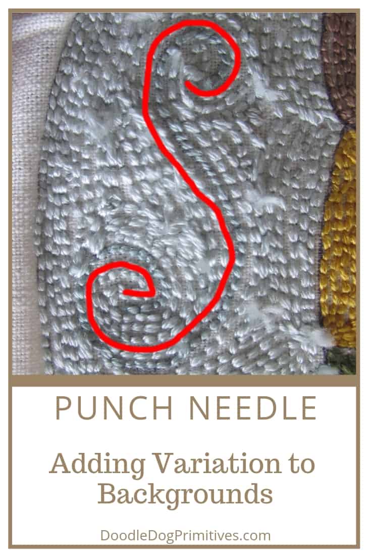 Add Variation to Punch Needle Backgrounds - DoodleDog Primitives