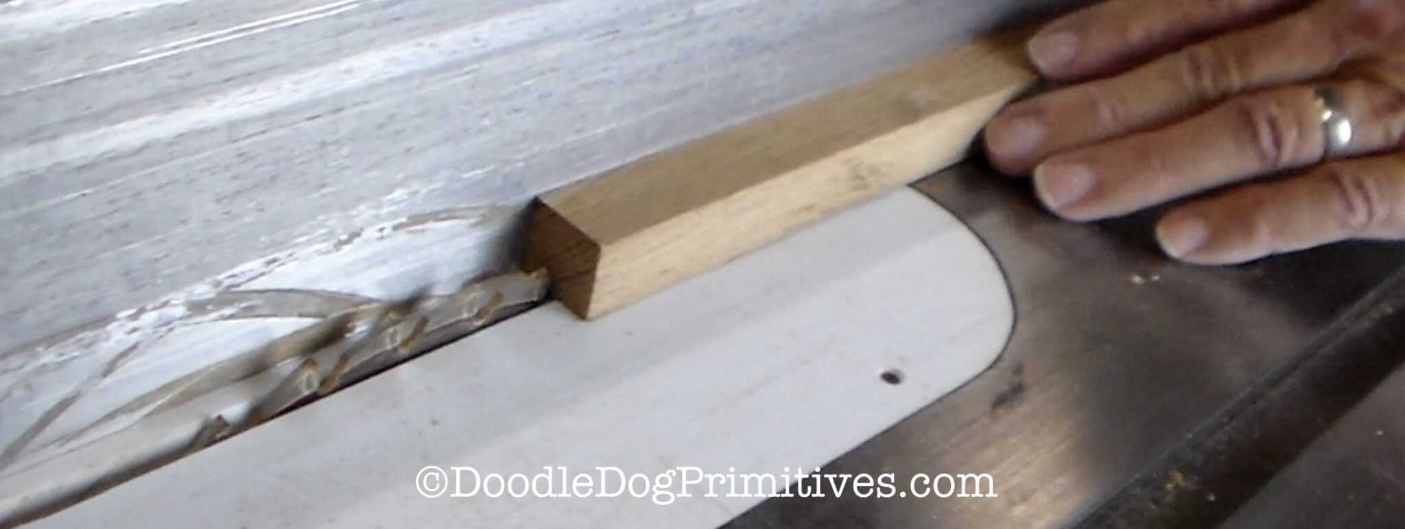 Make & Use a Proddy Stick for Rug Hooking - DoodleDog Primitives