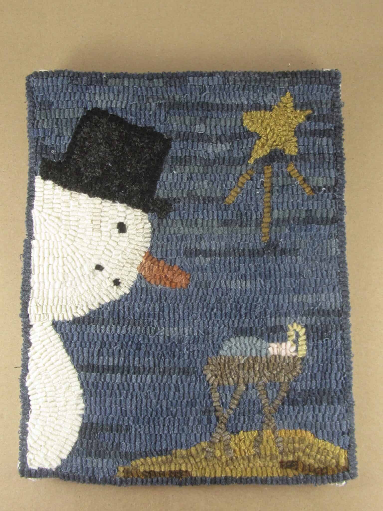 Christmas Rug Hooking Pattern - DoodleDog Designs Primitives