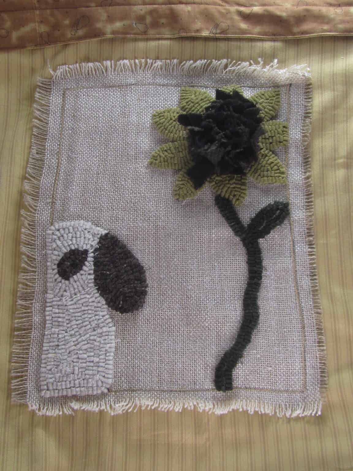 Make & Use a Proddy Stick for Rug Hooking - DoodleDog Primitives