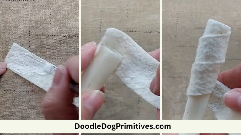 Primitive Peppermint Sticks Tutorial - DoodleDog Designs Primitives