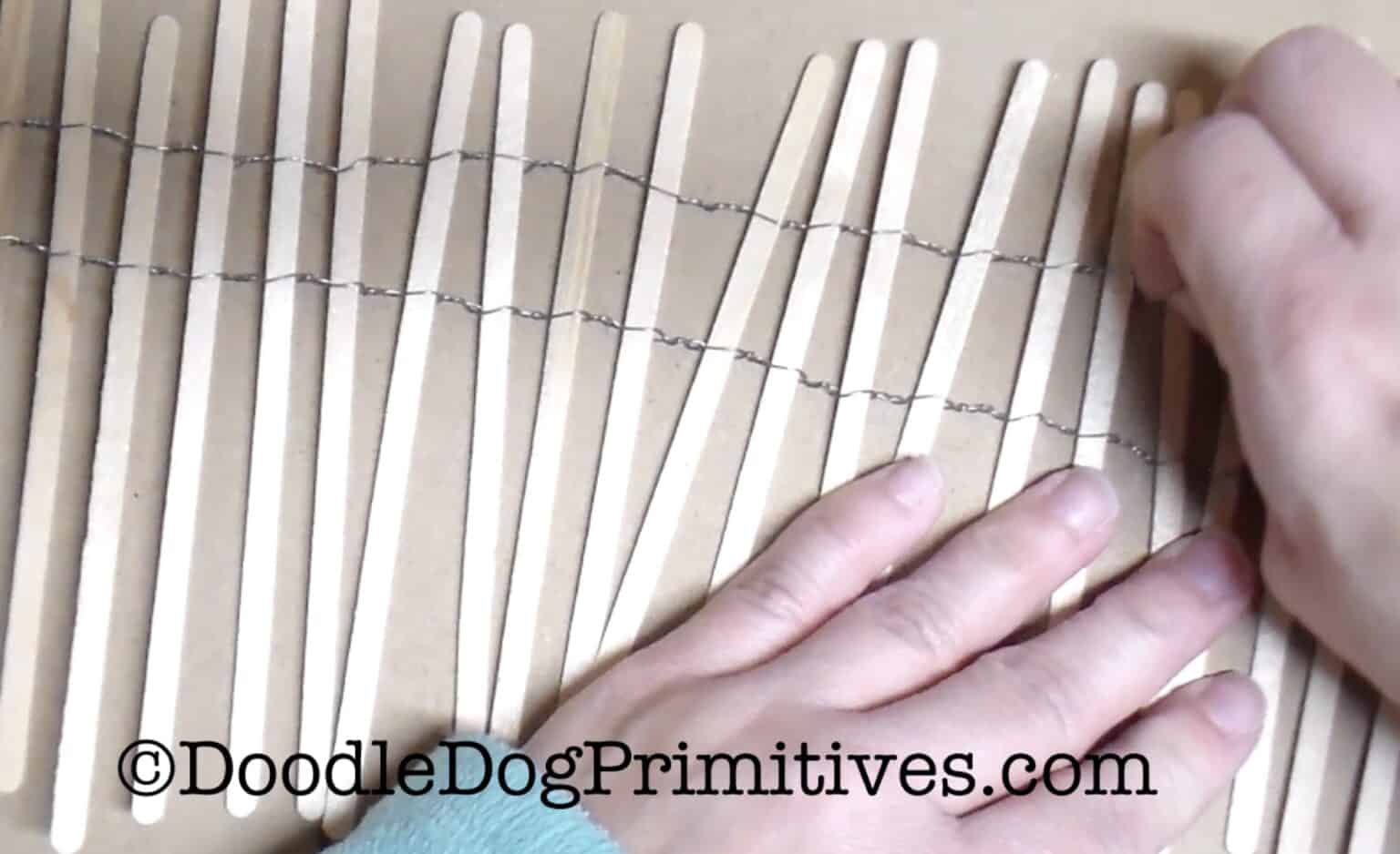 Primitive Fence Tutorial - DoodleDog Designs Primitives