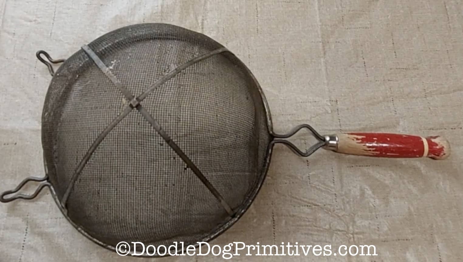 Shoo Fly Screen Tutorial - DoodleDog Designs Primitives