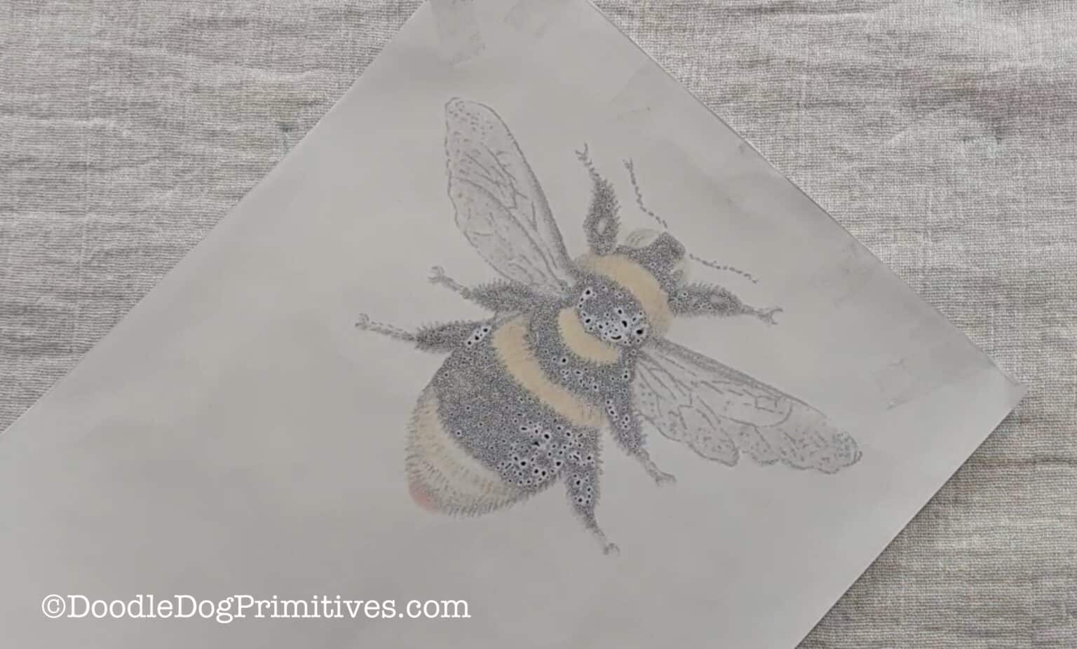 Spring Tea Towels: Transfer Image with Freezer Paper - DoodleDog Prim