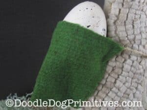 Hooked Rug Bunny Pattern - DoodleDog Designs Primitives