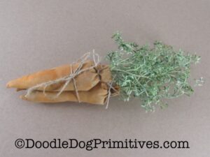 Primitive Carrots Tutorial - DoodleDog Designs Primitives