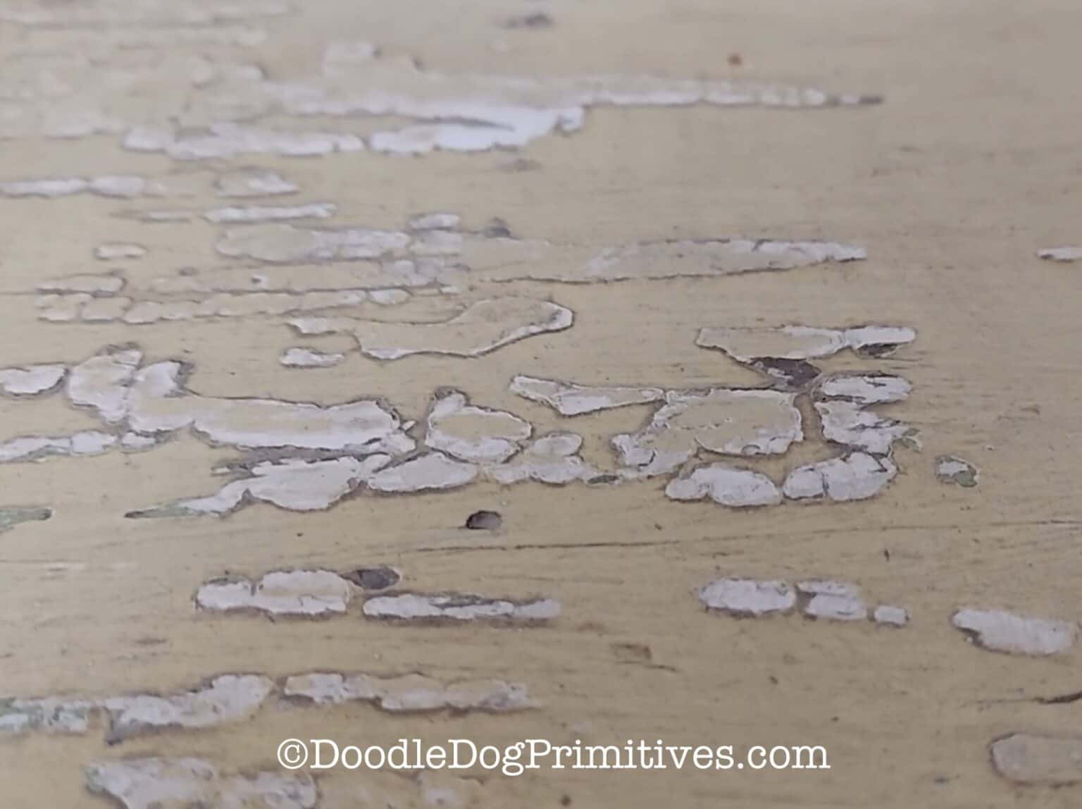 Chippy Paint Tutorial - DoodleDog Designs Primitives