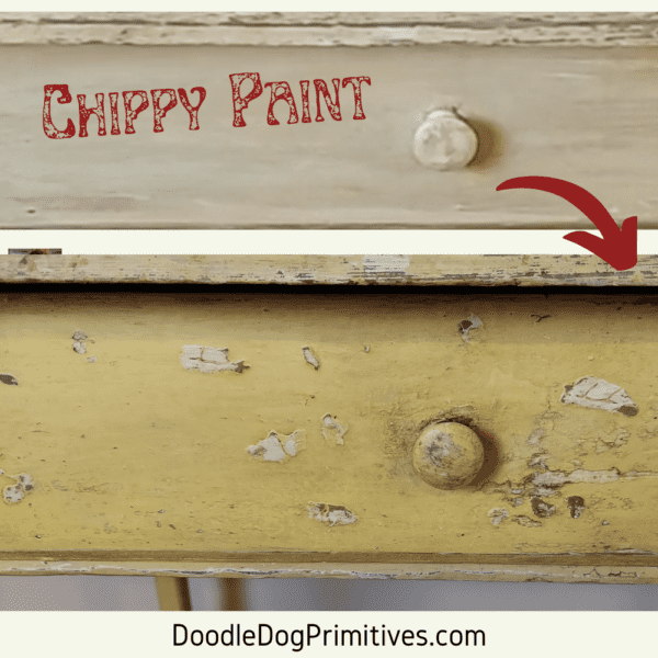 Chippy Paint Tutorial - DoodleDog Designs Primitives