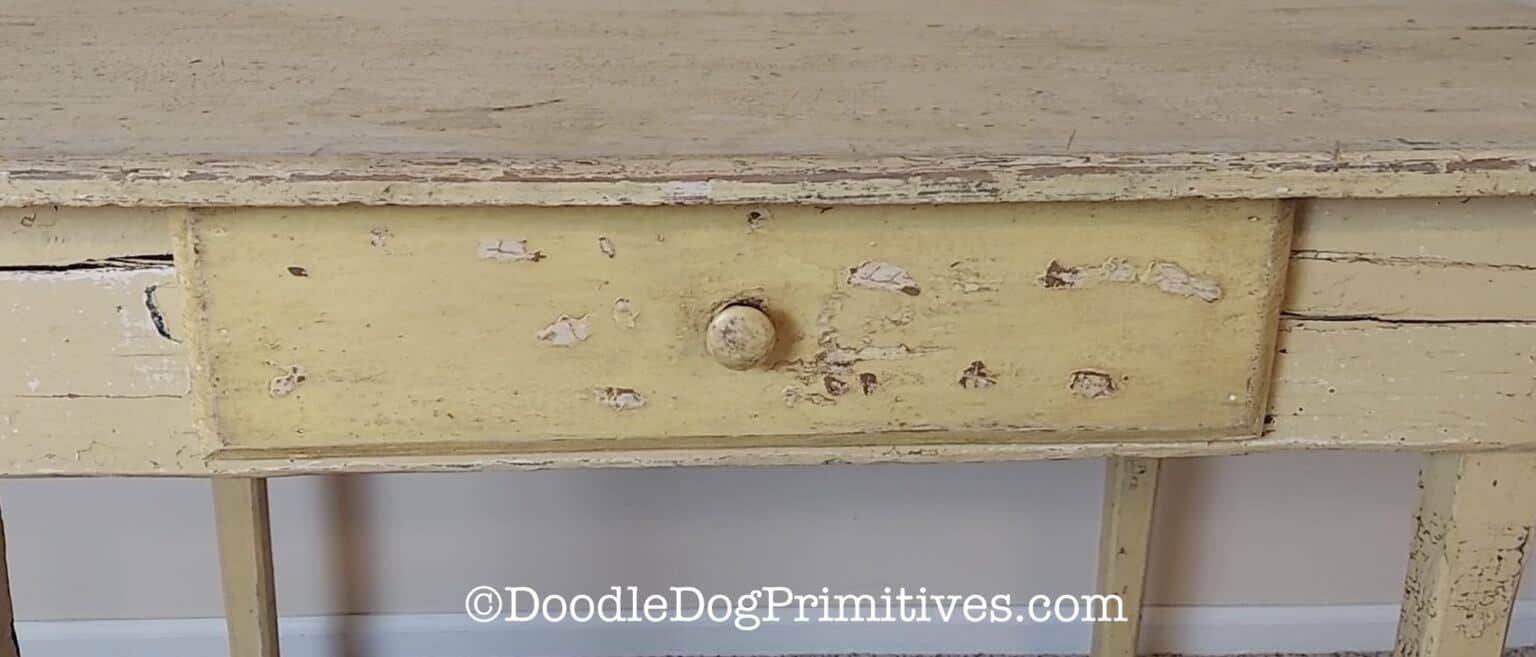 Chippy Paint Tutorial - DoodleDog Designs Primitives