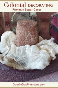 Primitive Craft Tutorial: Colonial Sugar Cone - DoodleDog Designs ...