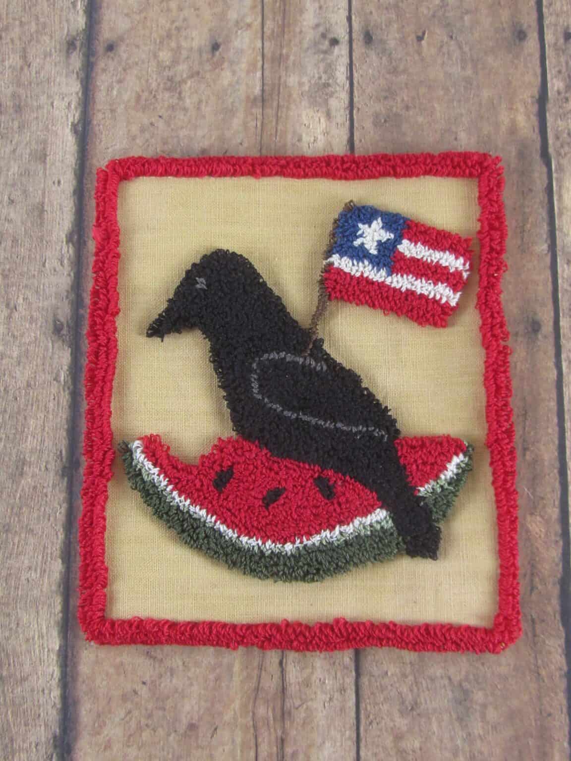Primitive Summer Crow Patterns - DoodleDog Designs Primitives