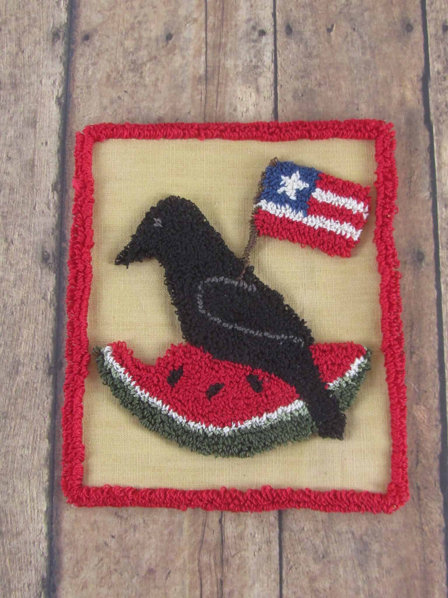 Primitive Summer Crow Patterns - DoodleDog Designs Primitives