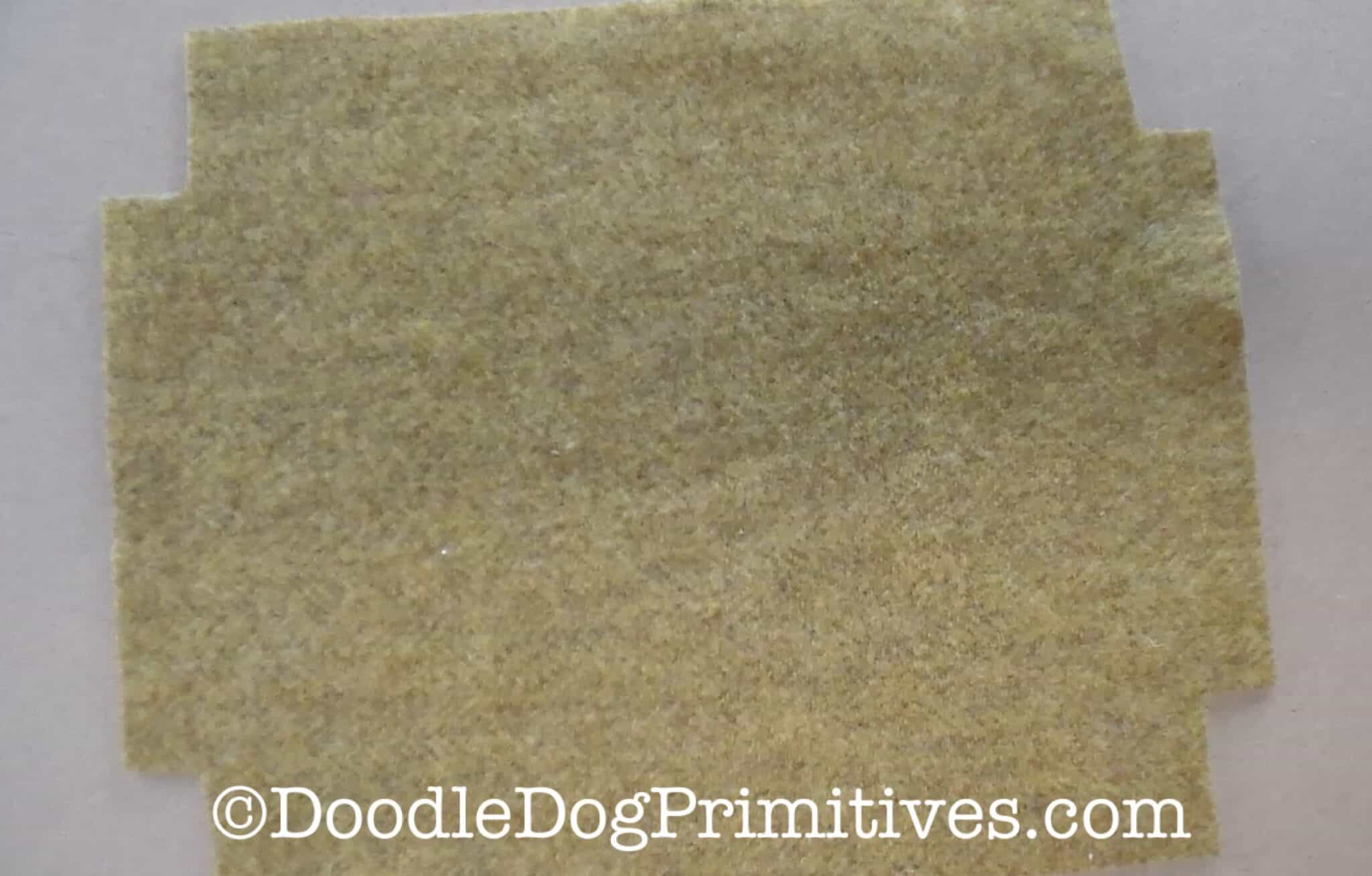Finish Punch Needle with Wool Fringe Edging - DoodleDog Primitives