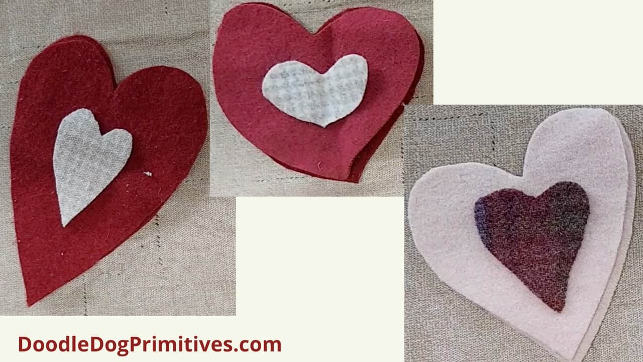 DIY Valentine Heart Envelope - DoodleDog Designs Primitives