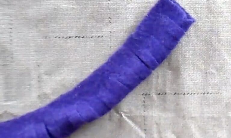 Felted Wool Lavender Flower Tutorial - DoodleDog Designs Primitives