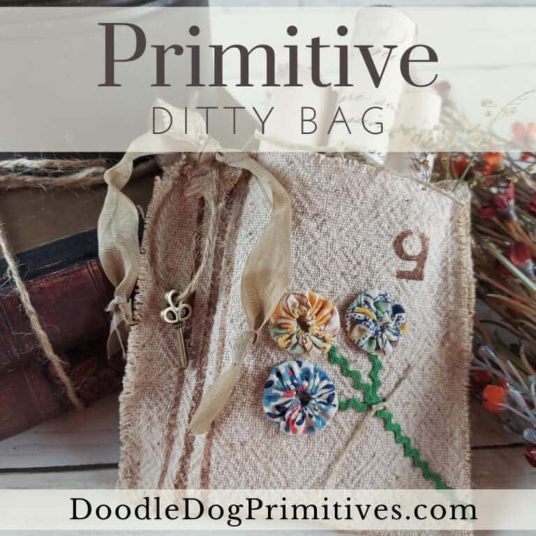 Primitive Crafts Tutorials - DoodleDog Designs Primitives