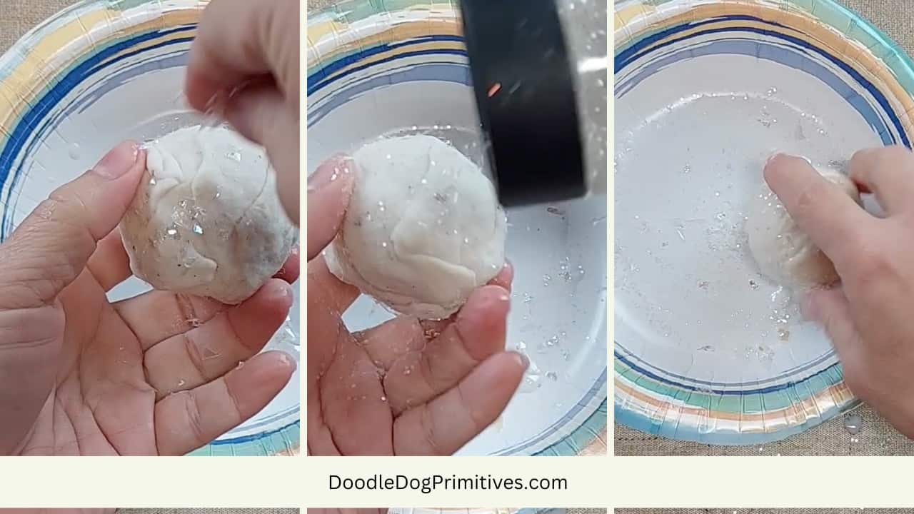 DIY Indoor Snowballs - DoodleDog Designs Primitives