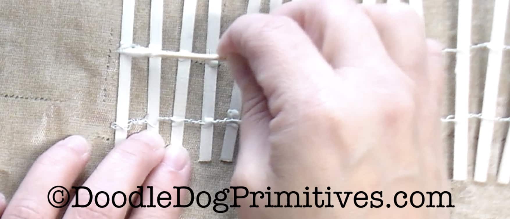 Primitive Fence Tutorial - DoodleDog Designs Primitives