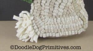 Bunny Tails for Punch Needle & Rug Hooking - DoodleDog Primitives