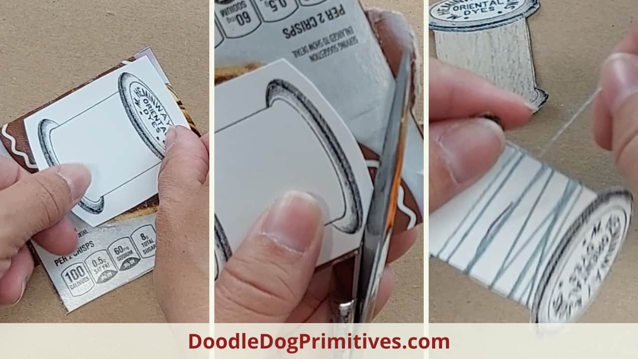 Organize Embroidery Floss - DoodleDog Designs Primitives