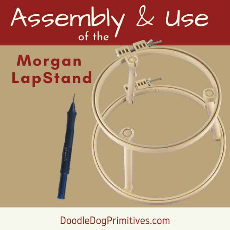 Assemble & Use of the Morgan LapStand - DoodleDog Designs Primitives