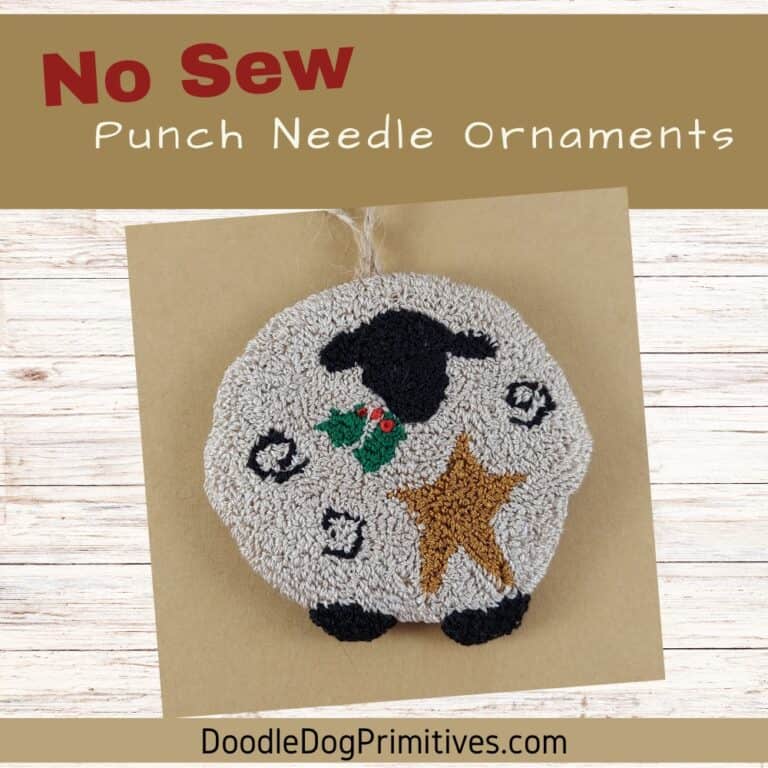DoodleDog Designs Primitives Punch Needle, Rug Hooking, & Prim Crafts