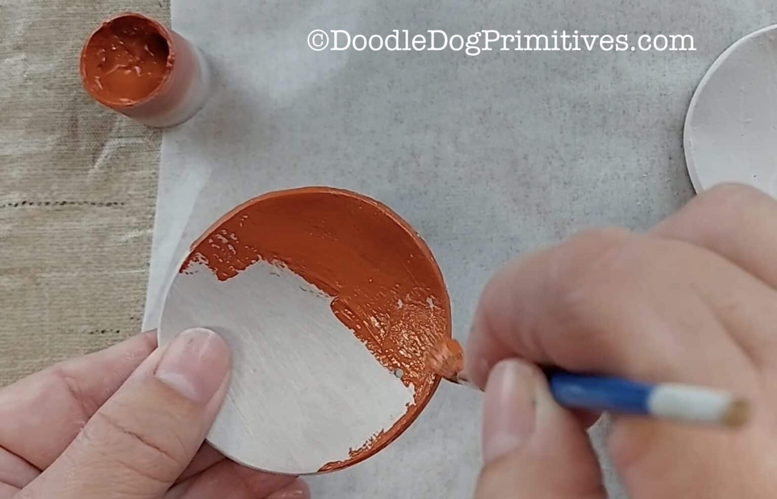 Redware Ornaments Tutorial - DoodleDog Designs Primitives