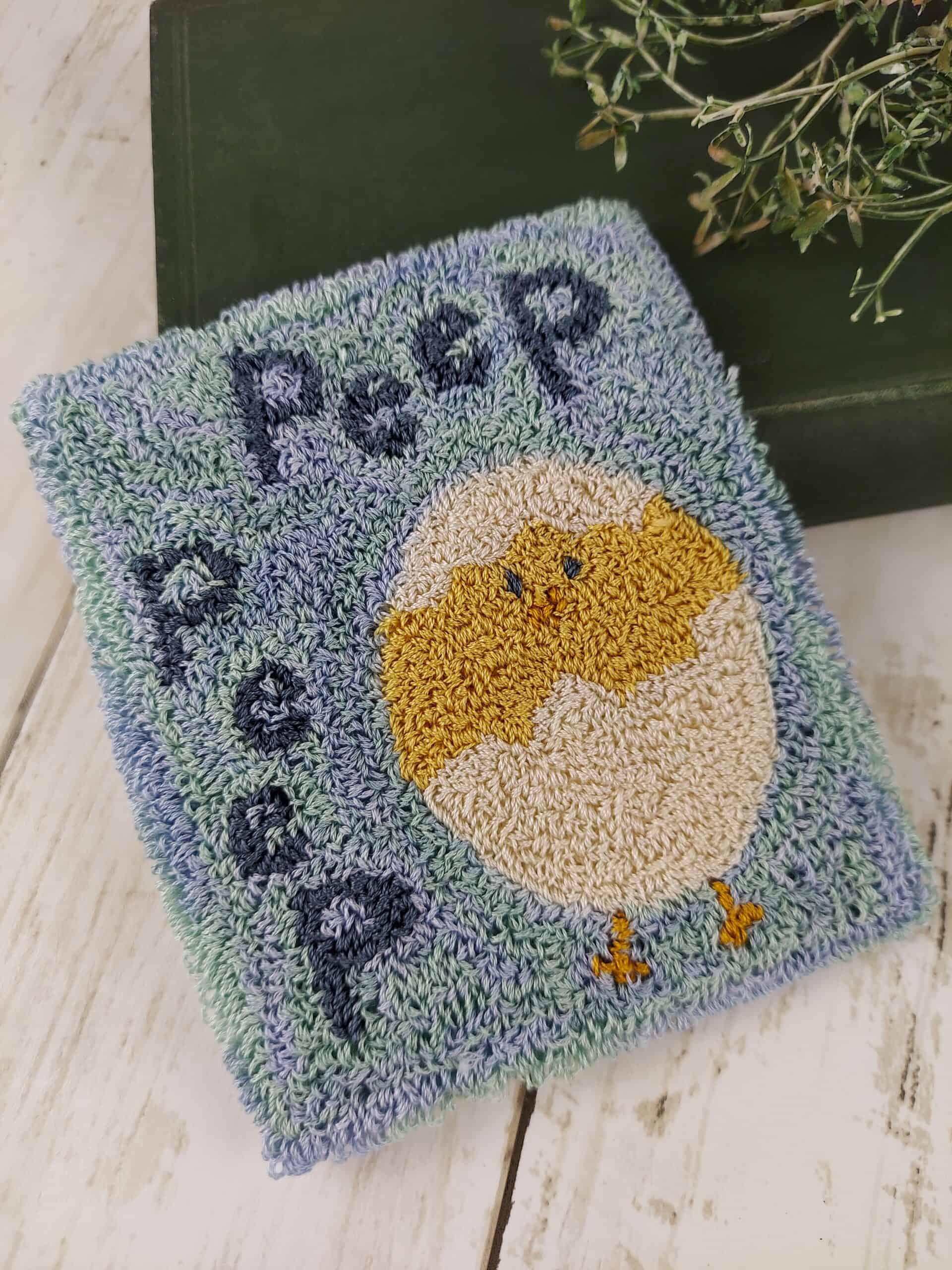 Peep Peep Easter Punch Needle Pattern - DoodleDog Designs Primitives