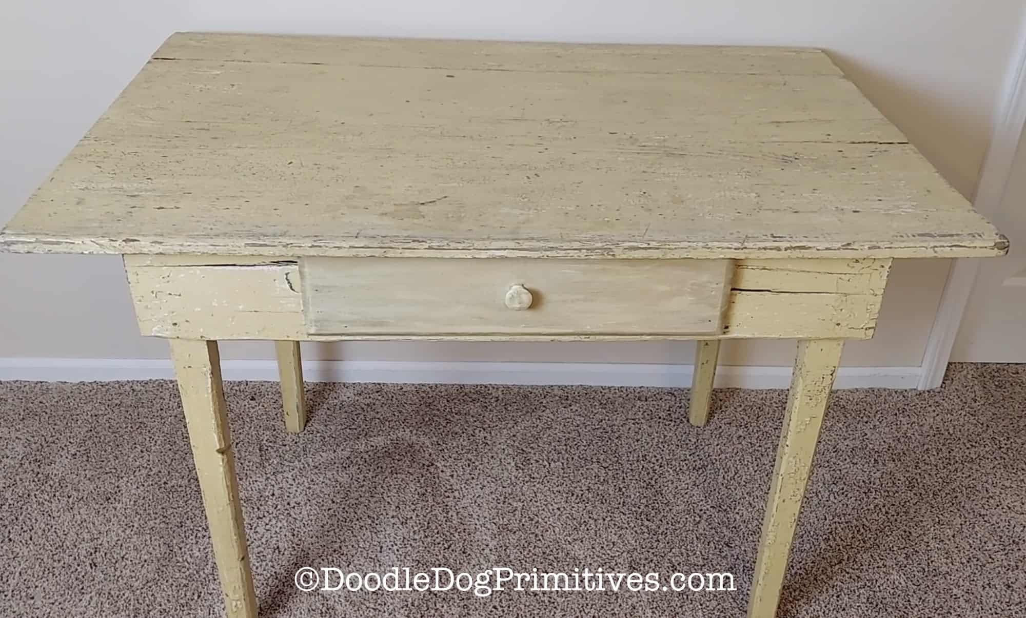 Chippy Paint Tutorial - DoodleDog Designs Primitives