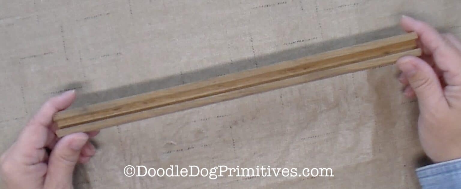 Make & Use a Proddy Stick for Rug Hooking - DoodleDog Primitives