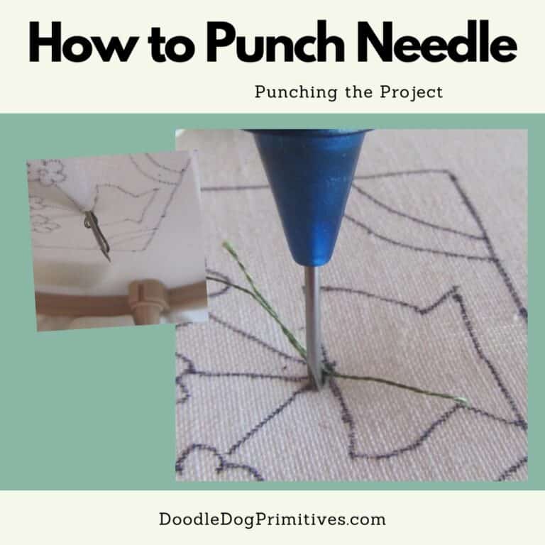 DoodleDog Designs Primitives Punch Needle, Rug Hooking, & Prim Crafts