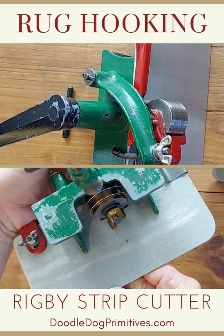 Rigby Wool Strip Cutter for Rug Hooking: Care & Use - DoodleDog Designs ...