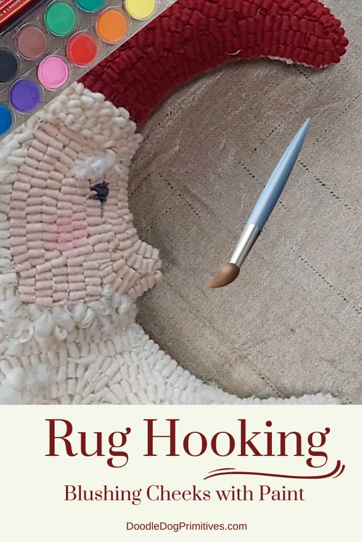 Painting Hooked Rugs - DoodleDog Designs Primitives