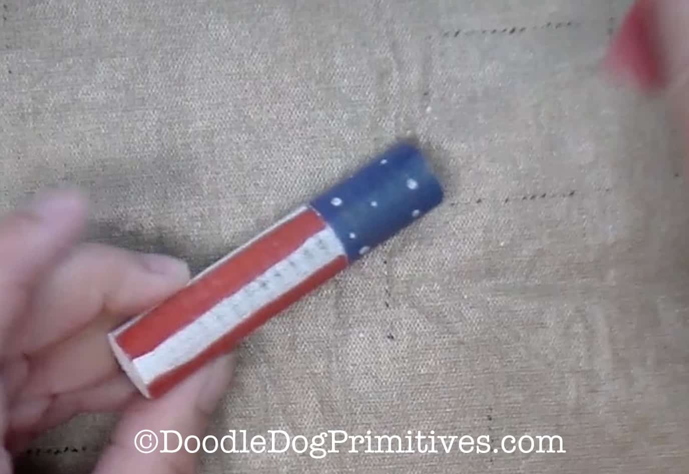 Primitive Firecracker Bundles Tutorial - DoodleDog Designs Primitives
