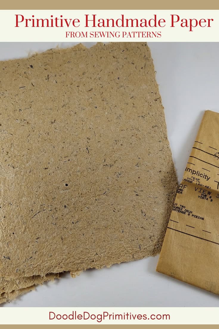 Handmade Primitive Paper - DoodleDog Designs Primitives