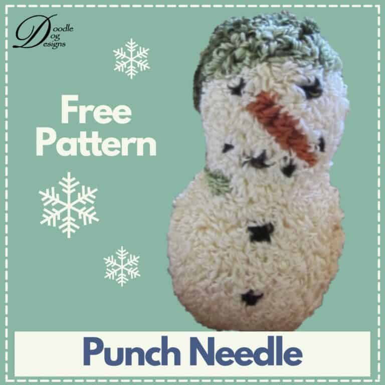 Free Punch Needle & Rug Hooking Patterns - DoodleDog Primitives