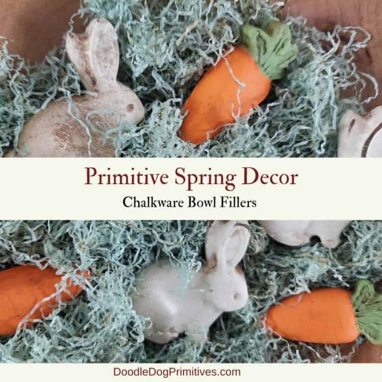 Primitive Crafts Tutorials - DoodleDog Designs Primitives