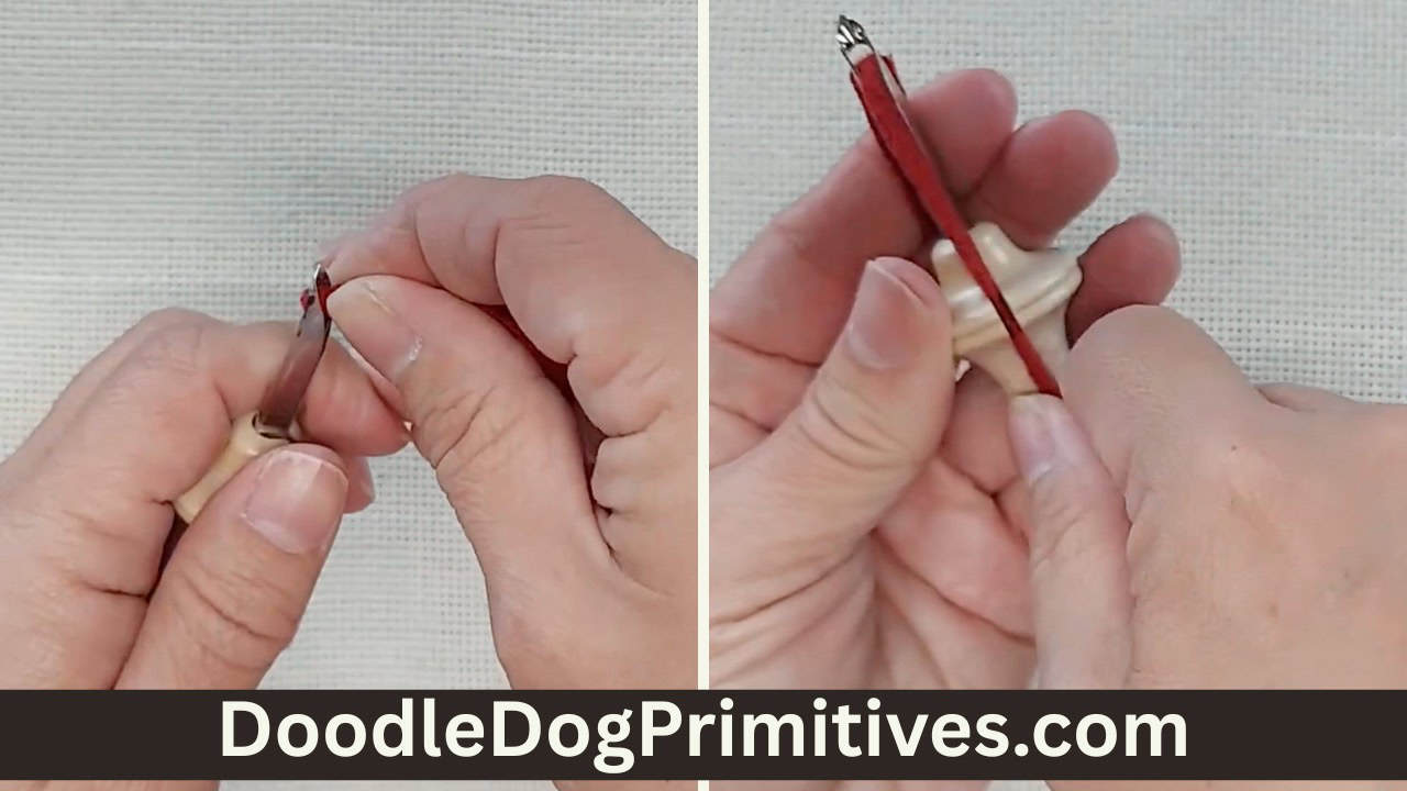 Punch Worms with Oxford Punch Needle - DoodleDog Designs Primitives