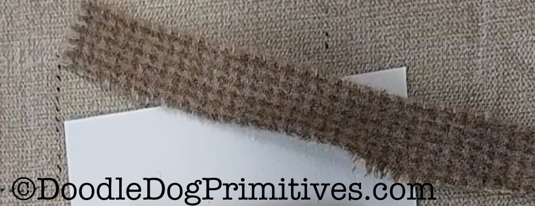 Rug Hooking: Cut Sizes for Wool Strips - DoodleDog Designs Primitives