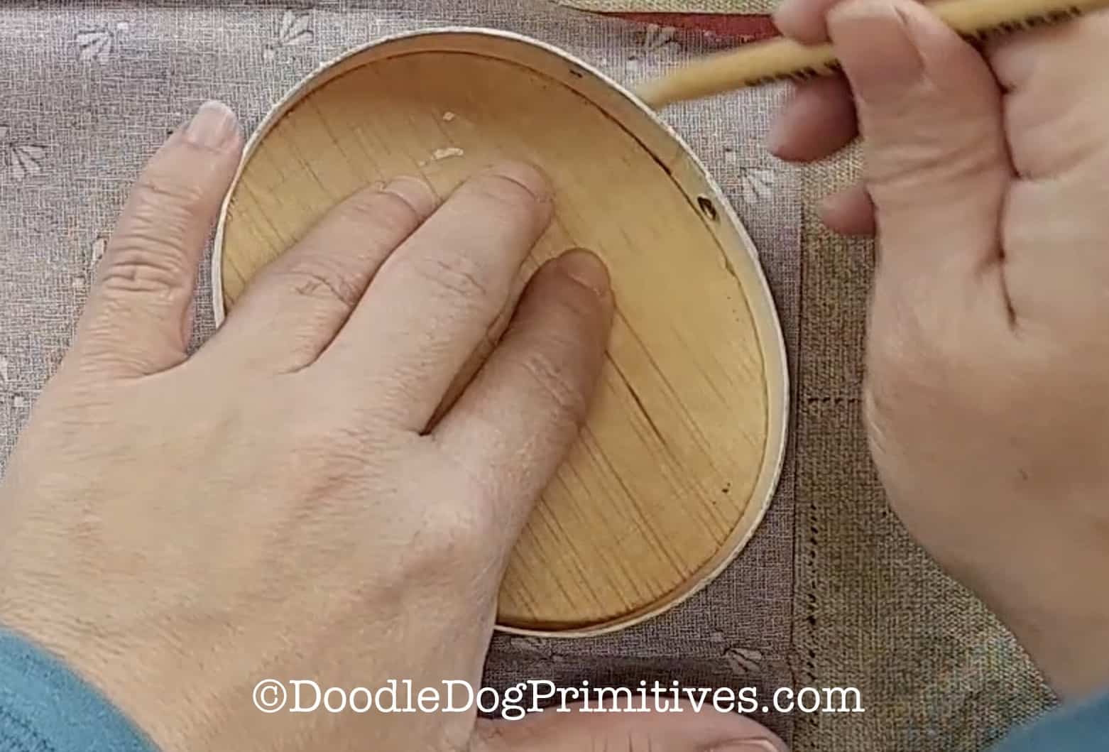 DIY Fabric Covered Boxes - DoodleDog Designs Primitives