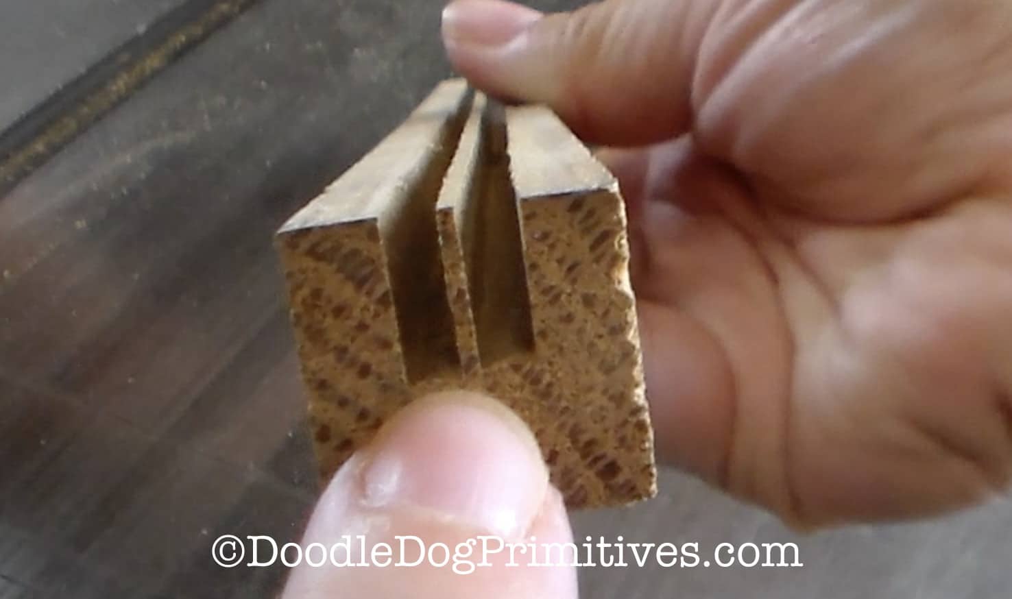 Make & Use a Proddy Stick for Rug Hooking - DoodleDog Primitives