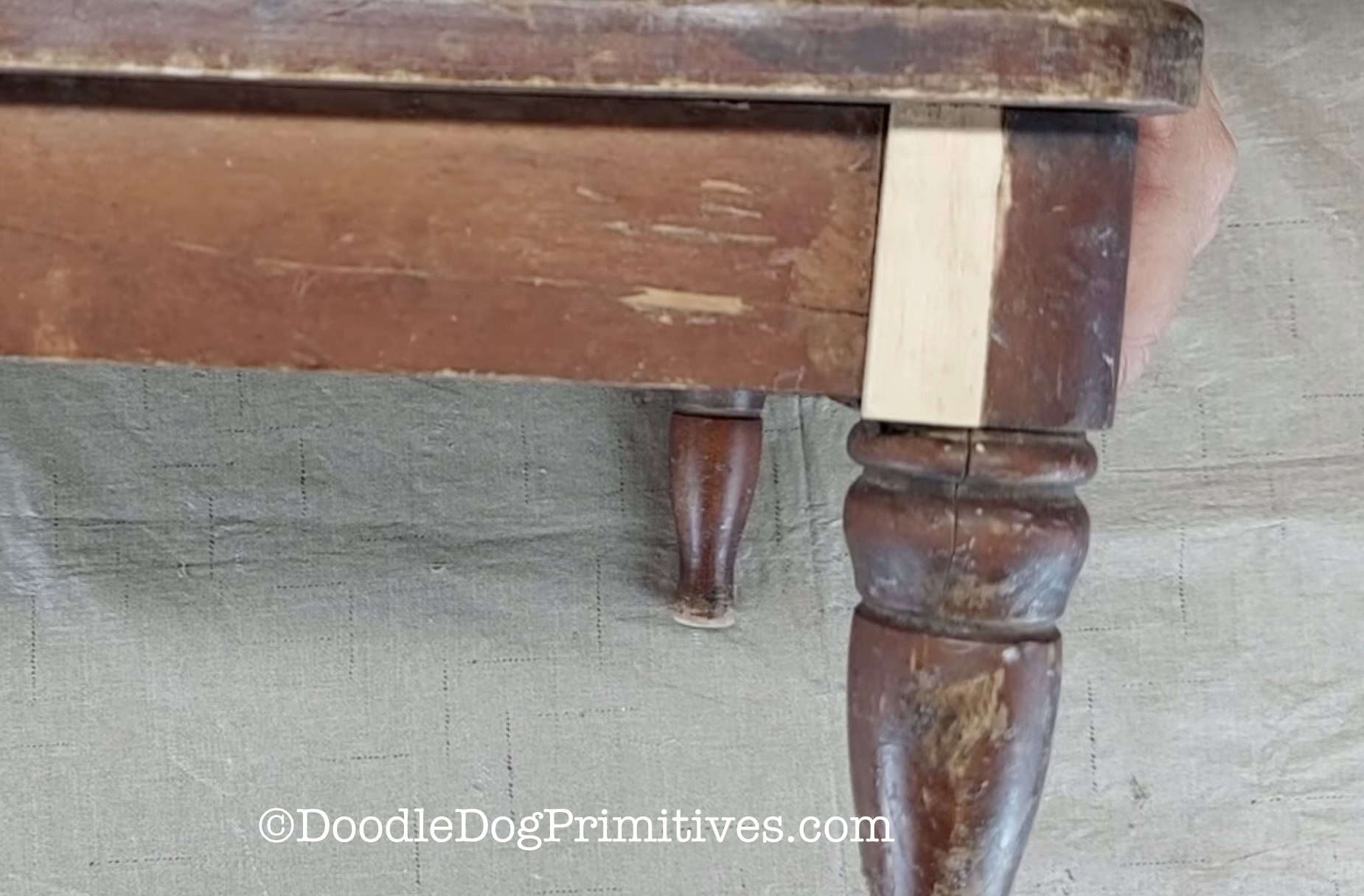 Rug Hooking from a Quilt Pattern - DoodleDog Designs Primitives