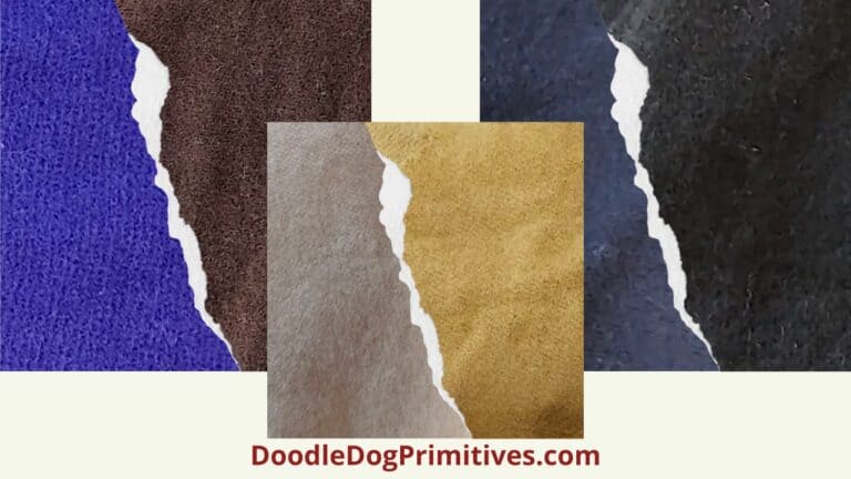 Overdye Wool Fabrics - DoodleDog Designs Primitives